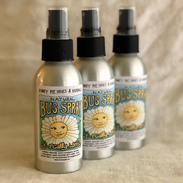 Natural Bug Spray – Honey Pie Hives & Herbals