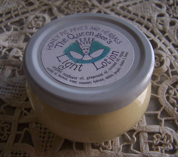 Queen Bee's Light Lotion – Honey Pie Hives & Herbals